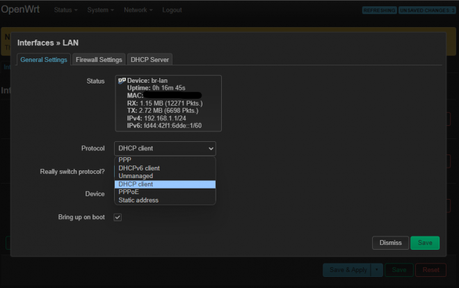 OpenWrtなBuffaloのルータをスイッチングハブとして使う方法 - Unagi Dojyouのブログ(備忘録)