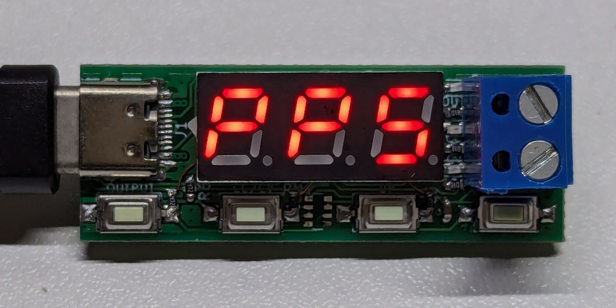 小型可変電源「mini PD-PPS VariablePowerSupply」の使い方 - Unagi Dojyouのブログ(備忘録)