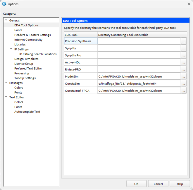 Intel Altera FPGAをQuartus23.1とModelSimでLチカ – Unagi Dojyouのブログ(備忘録)